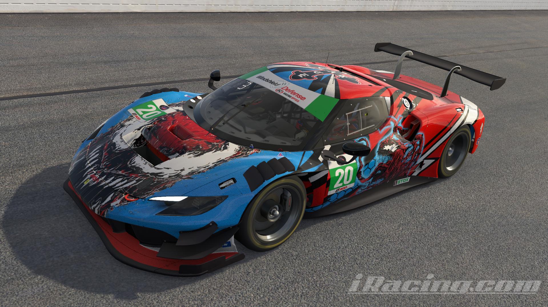 #20 Conquest Racing Ferrari 296 GT3 2025 IMSA VP Racing SportsCar ...