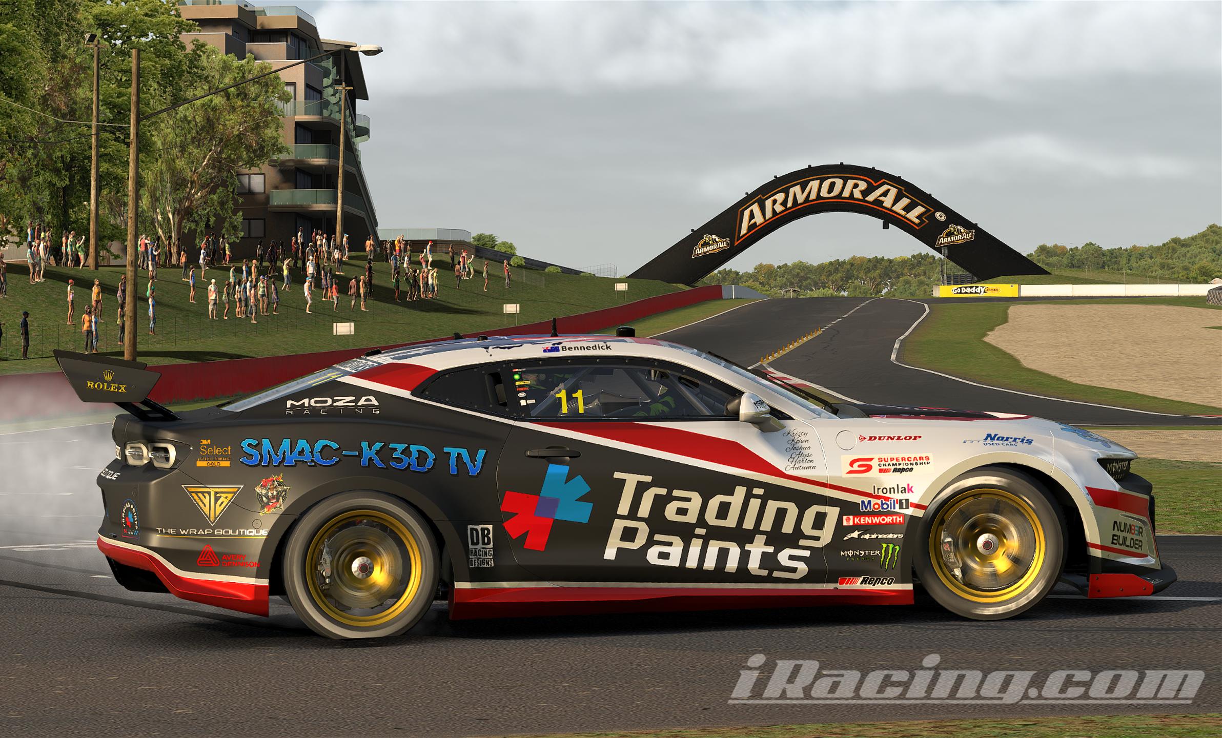 Drew Bennedicks Trading Paints/SMAC-K3D TV/ The Wrap Boutique GEN3 ...