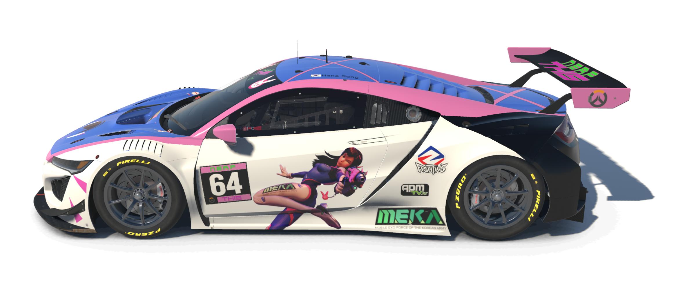 D.va Overwatch Skin by Lucia Hellmerichs - Trading Paints