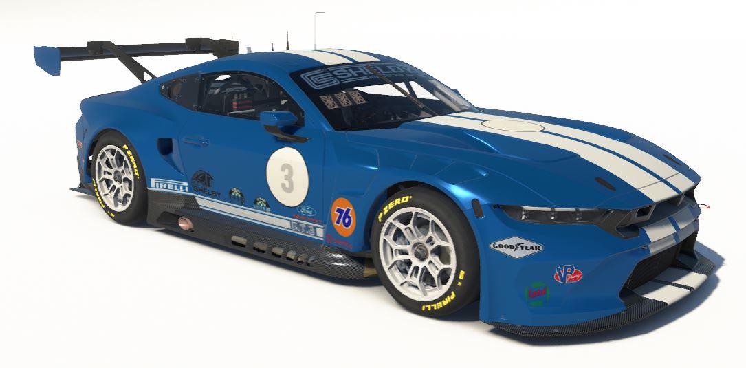 Blue Shelby GT by Kraig Cline - Trading Paints