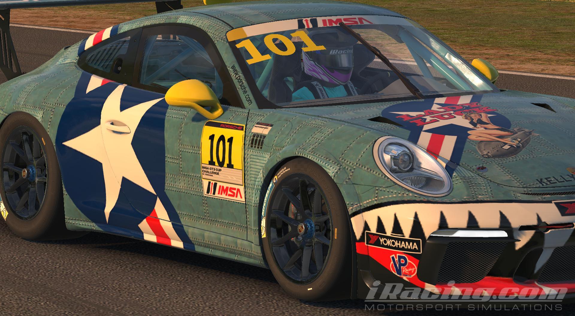 Kelly-Moss GT3 Gold Cup Porsche Replica paint & Decal layer /circa 2014 ...