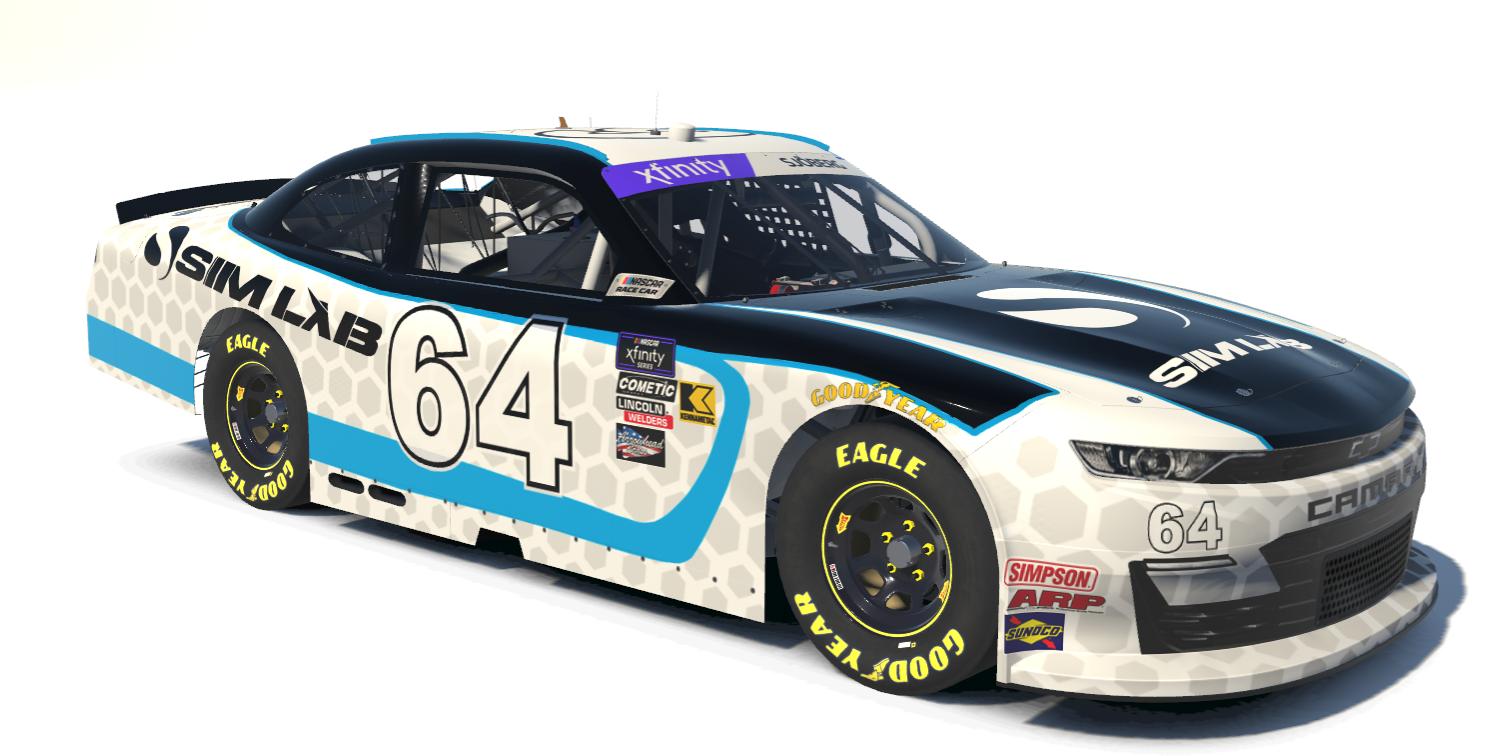 Sim-Lab NASCAR XFINITY Chevrolet Camaro by Juan Antonio Mena - Trading ...
