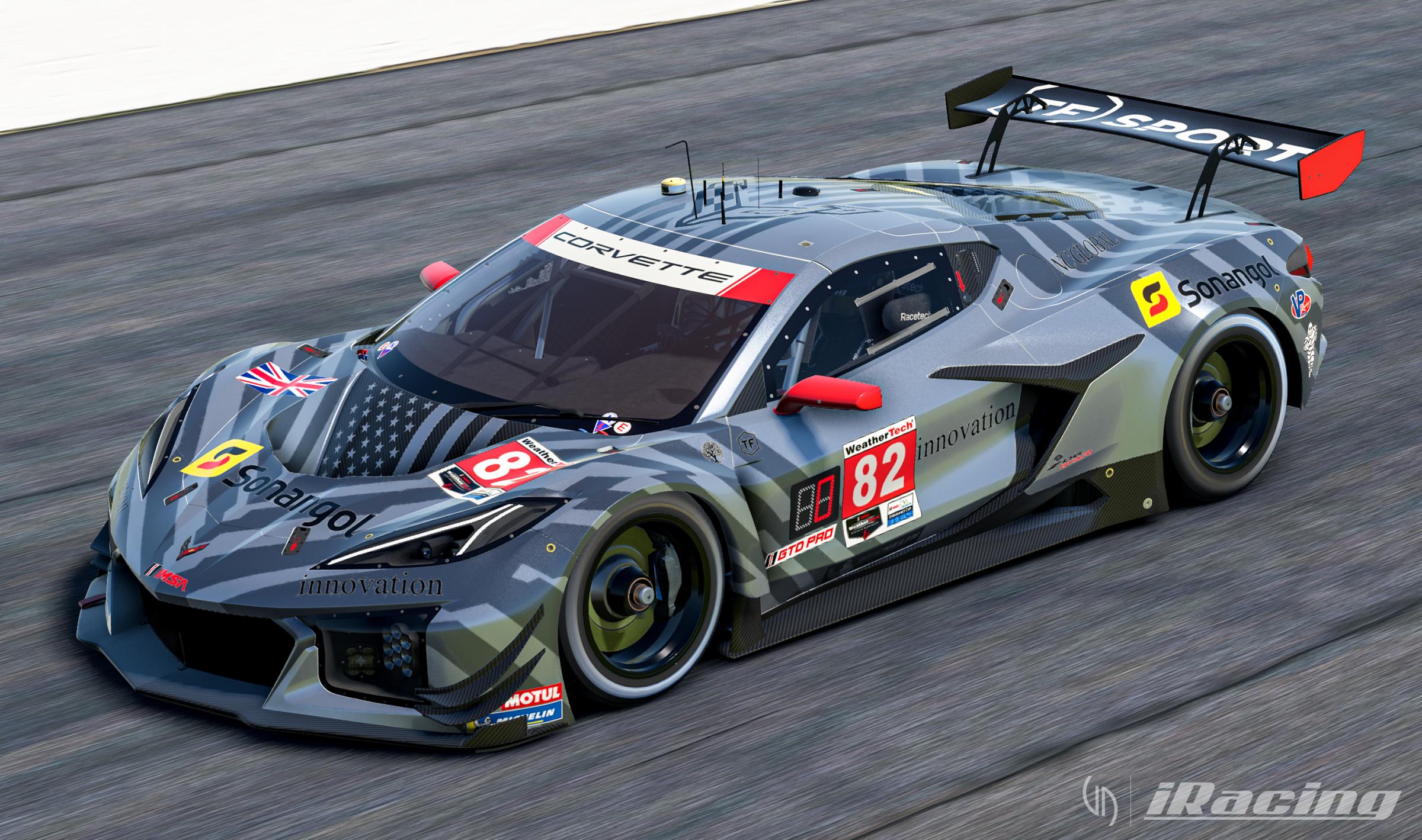 2025 TF Sport #82 IMSA GTD PRO by Ugo Degani - Trading Paints