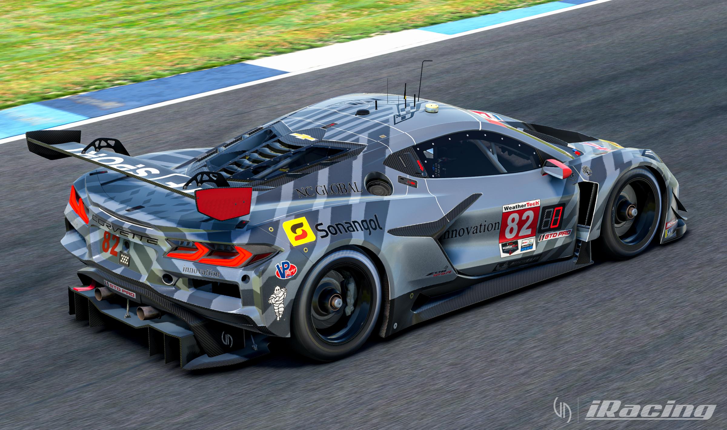 2025 TF Sport #82 IMSA GTD PRO by Ugo Degani - Trading Paints