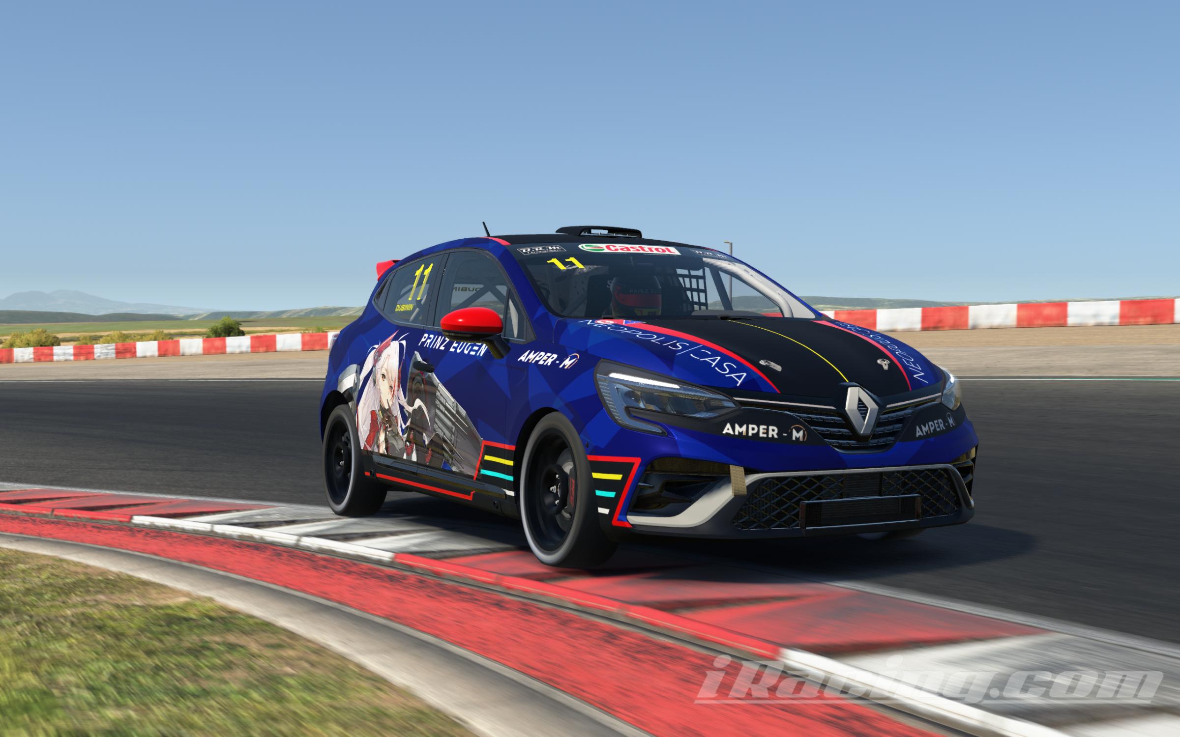 Prinz Eugen Racing Renault Clio Cup by Nikita Dubinin2 - Trading Paints