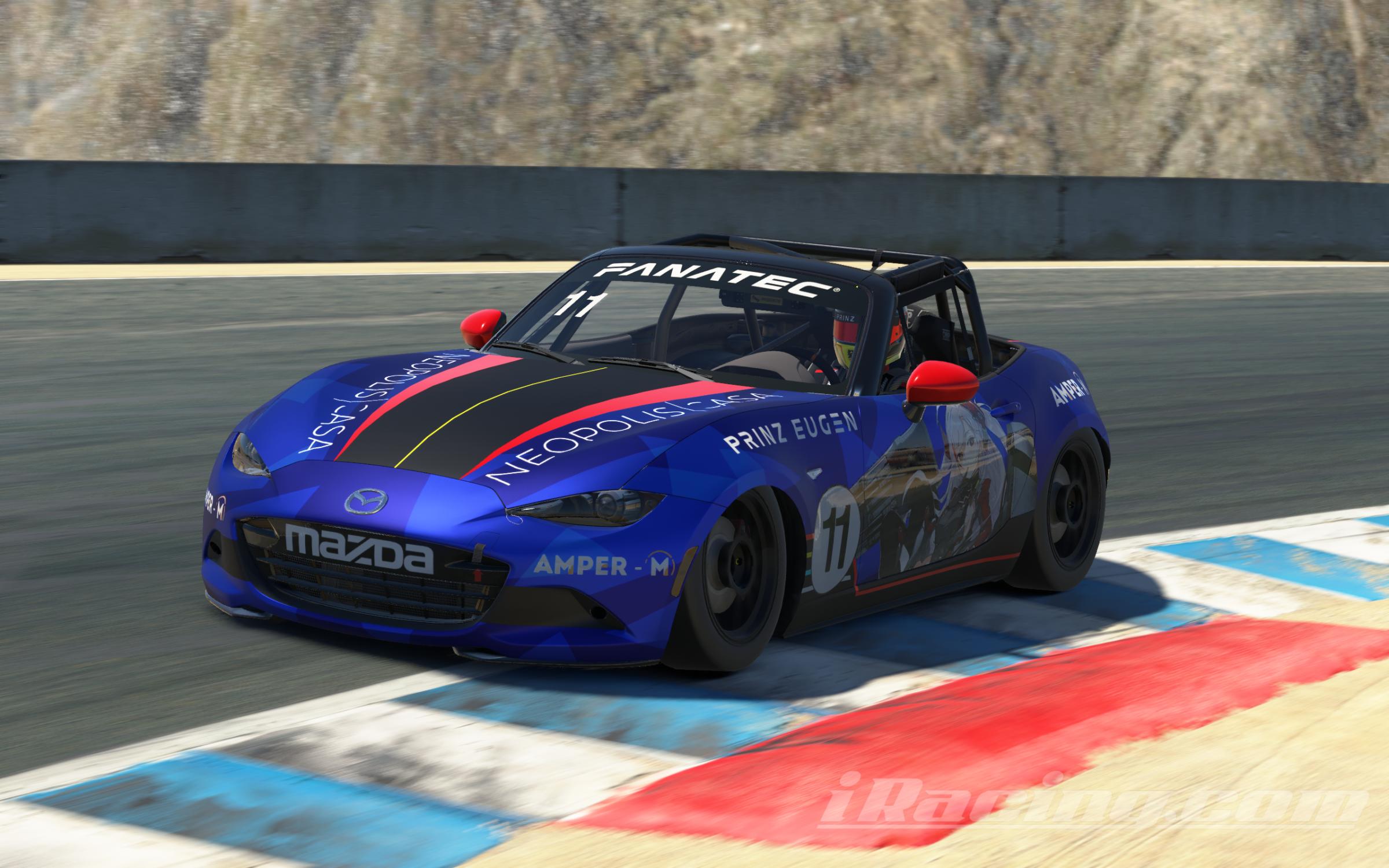 Prinz Eugen Racing Mazda MX-5 Cup by Nikita Dubinin2 - Trading Paints