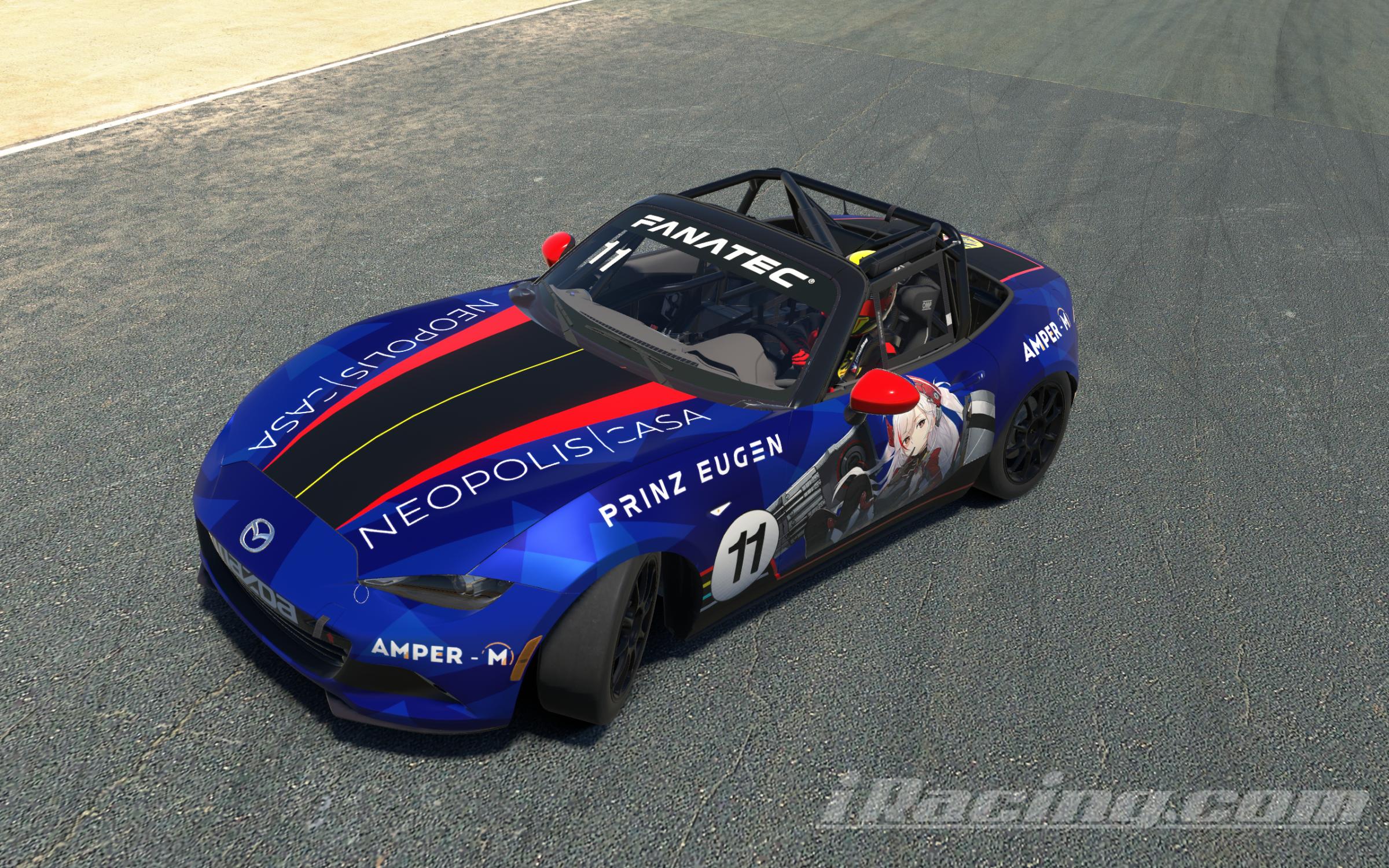 Prinz Eugen Racing Mazda MX-5 Cup by Nikita Dubinin2 - Trading Paints