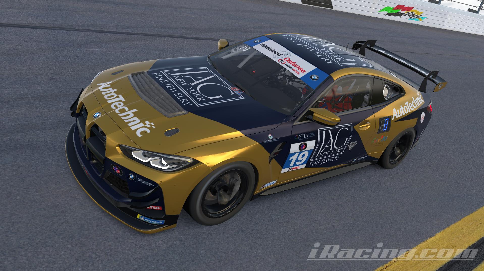 #19 AutoTechnic Racing BMW M4 EVO GT4 2025 IMSA VP Racing SportsCar ...