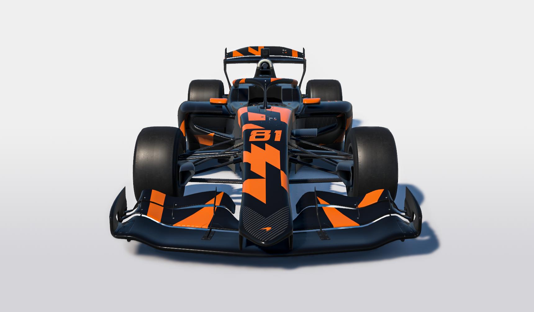 2025 mclaren mcl39 test livery by Daniel B. - Trading Paints