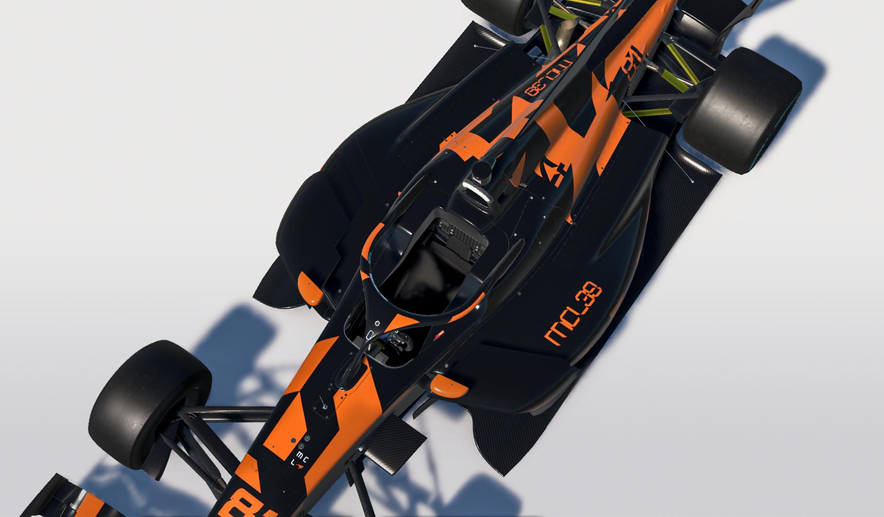 2025 mclaren mcl39 test livery by Daniel B. - Trading Paints