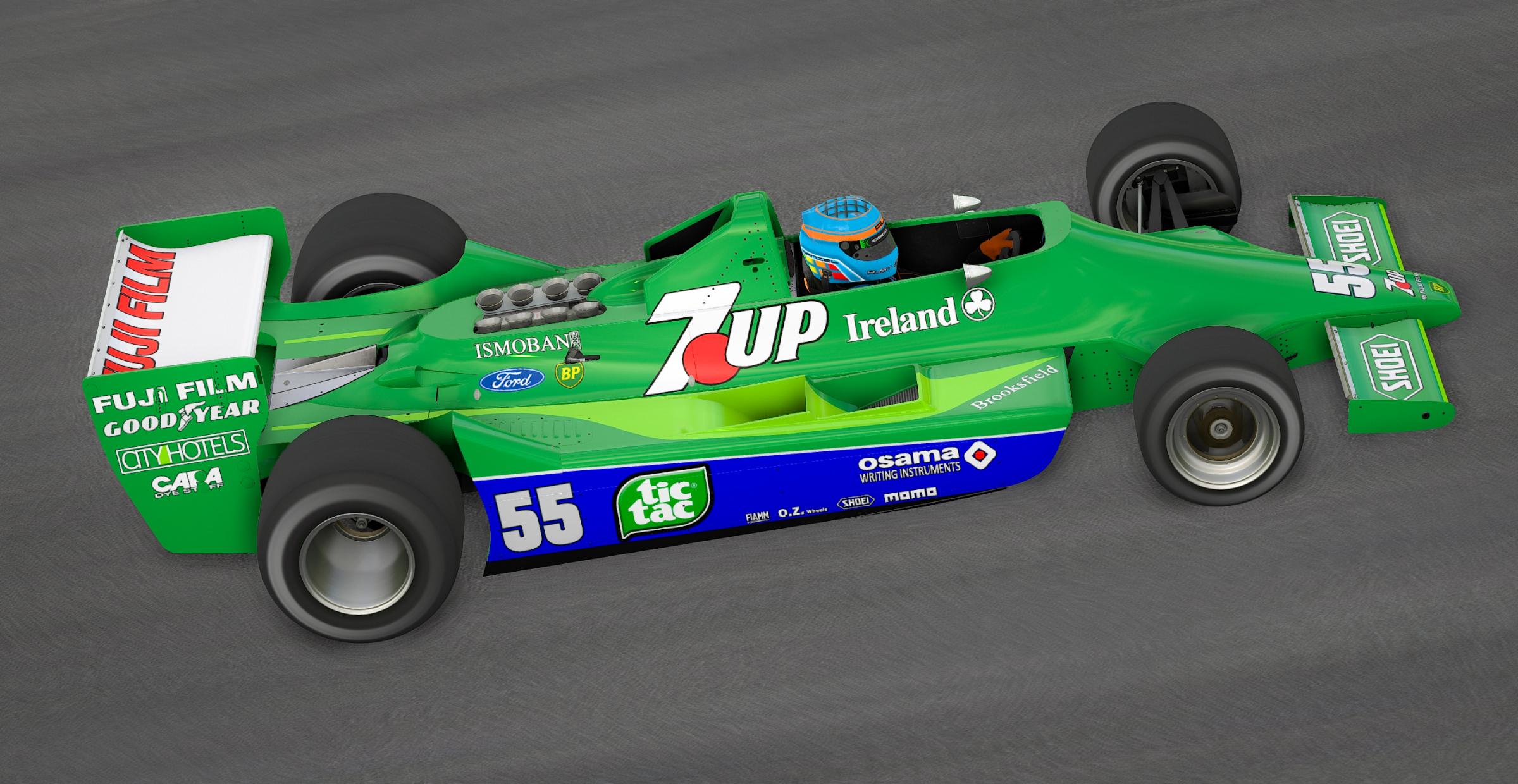 1991 Jordan 191 7up Lotus 79 by Daniel Kranefuss - Trading Paints