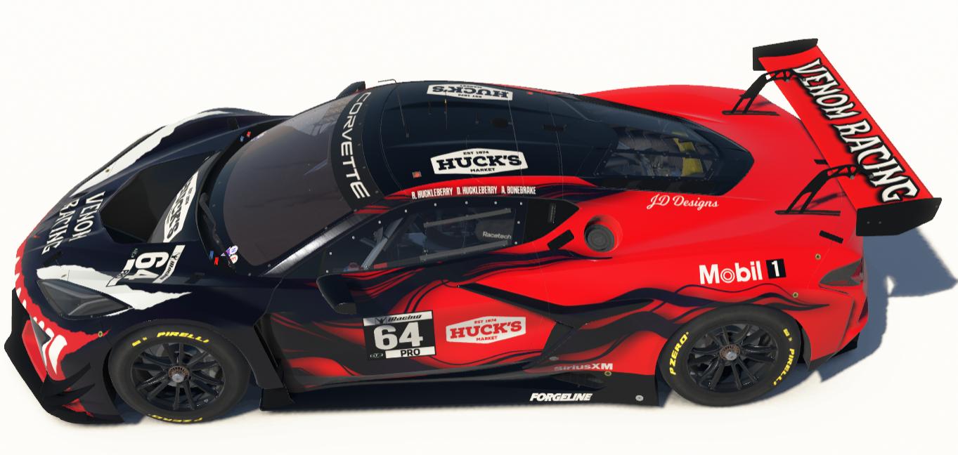 2025 Schmuckleberry Bonebrake Venom Corvette Z06 by Ray B. - Trading Paints