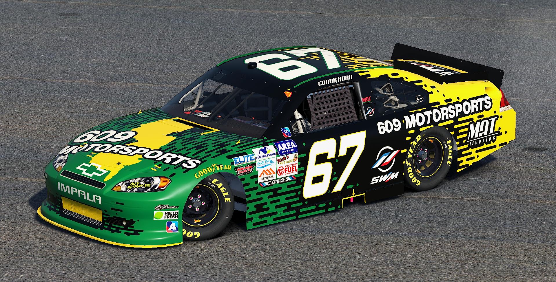 Conor Horn #67 609 COT by Matthew A Tomelleri - Trading Paints