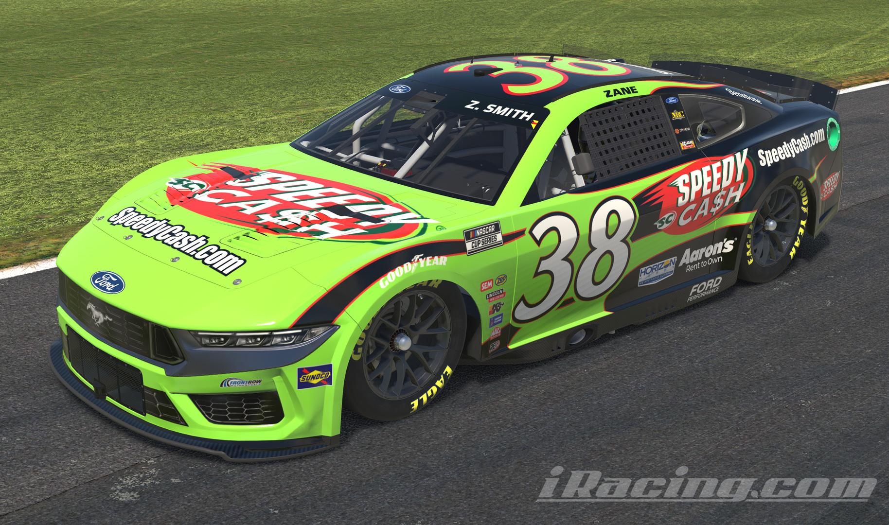 2025 Zane Smith Speedy Cash Ford by Michael DiPasquale - Trading Paints