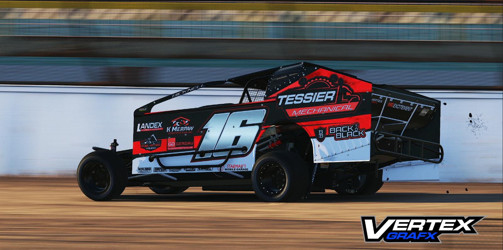 Matt Barbour Dirt Northeast Modified (Version 2): Vertex Grafx by Tyler Bowman4 - Trading Paints