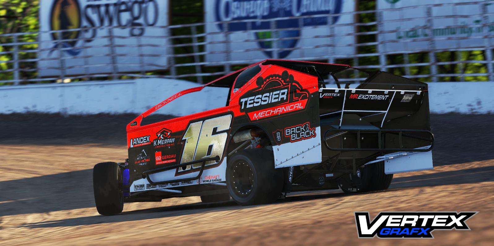 Matt Barbour Dirt Northeast Modified (Version 1): Vertex Grafx by Tyler Bowman4 - Trading Paints
