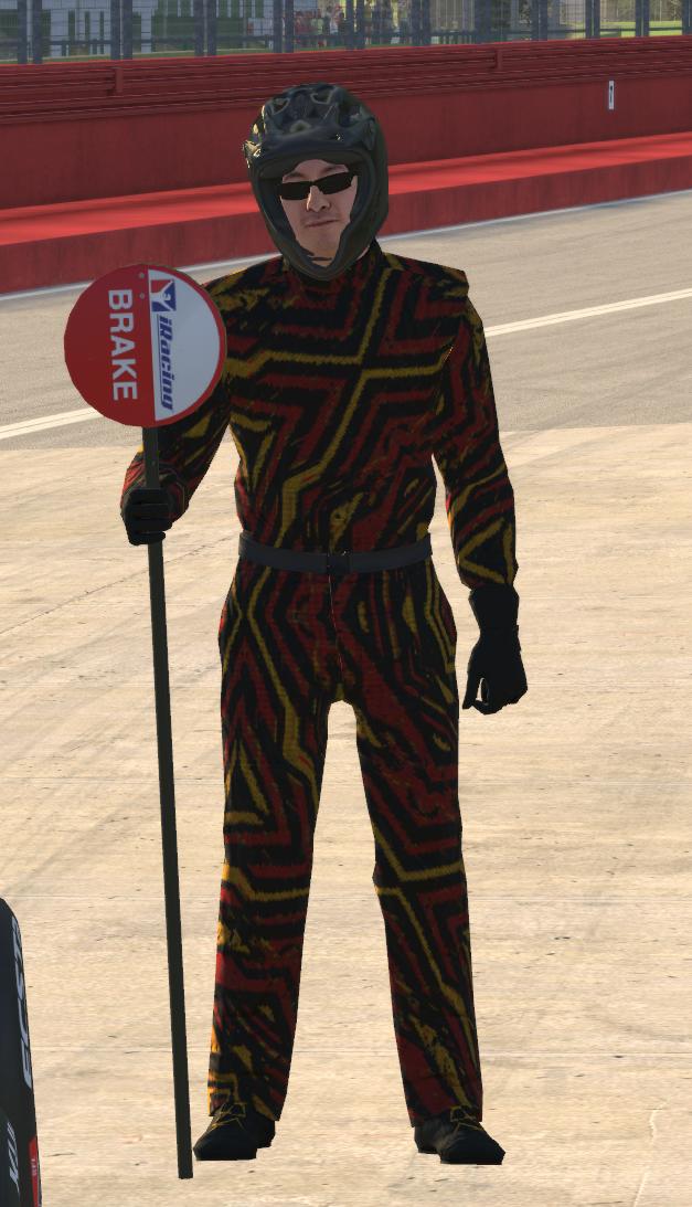 25S1 RIDGWAY RACING MIRRORED DOTS by Robert Ridgway - Trading Paints