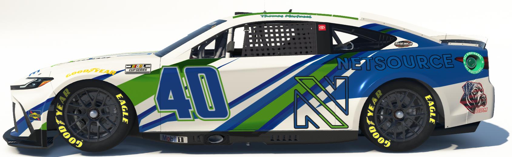 Thomas Martucci #40 NetSource ORL Camry by Michael M. - Trading Paints