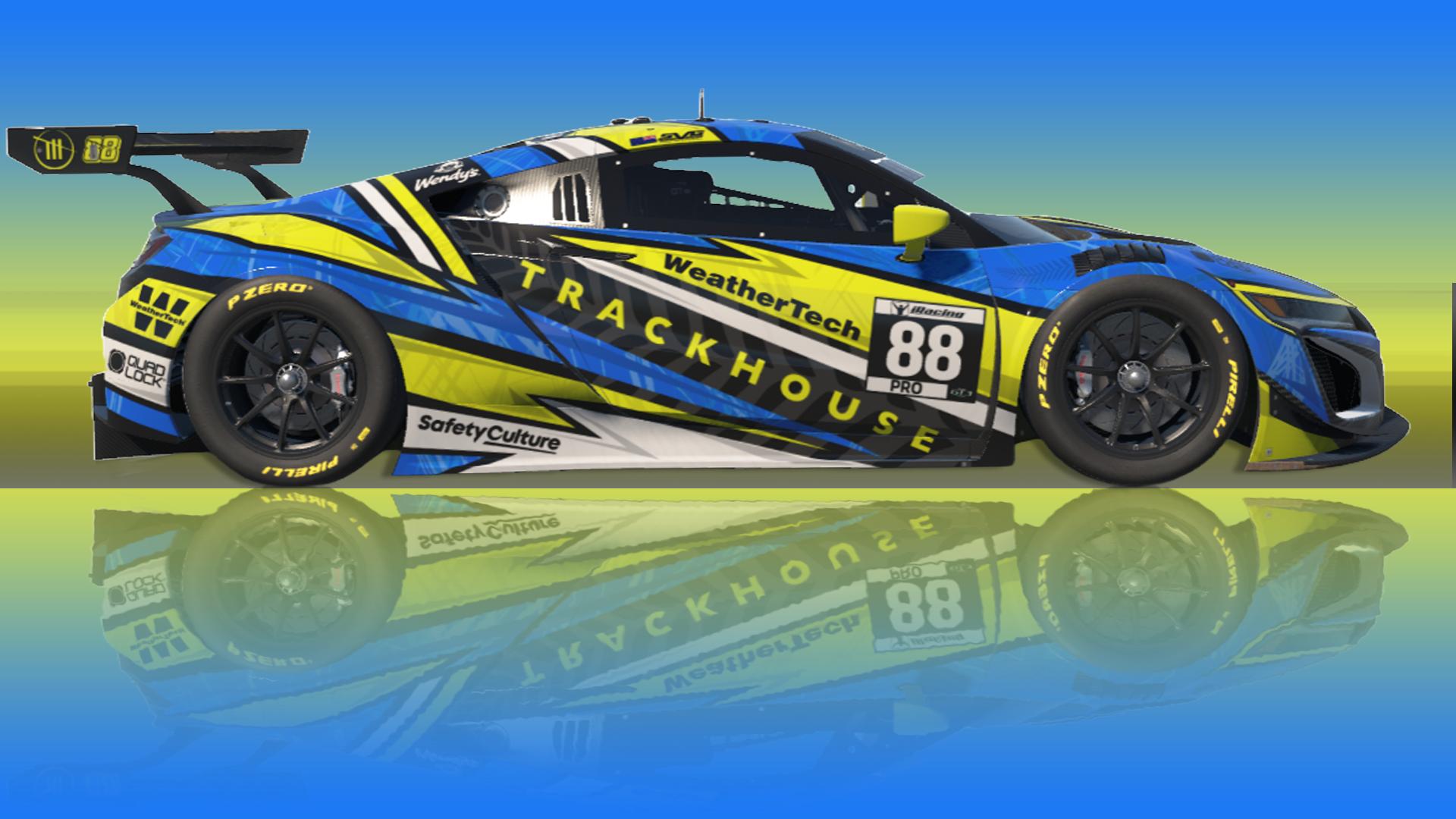 Acura NSX EVO22 GT3 TrackHouse Concept Shane Van Gisbergen SVG by Terry ...