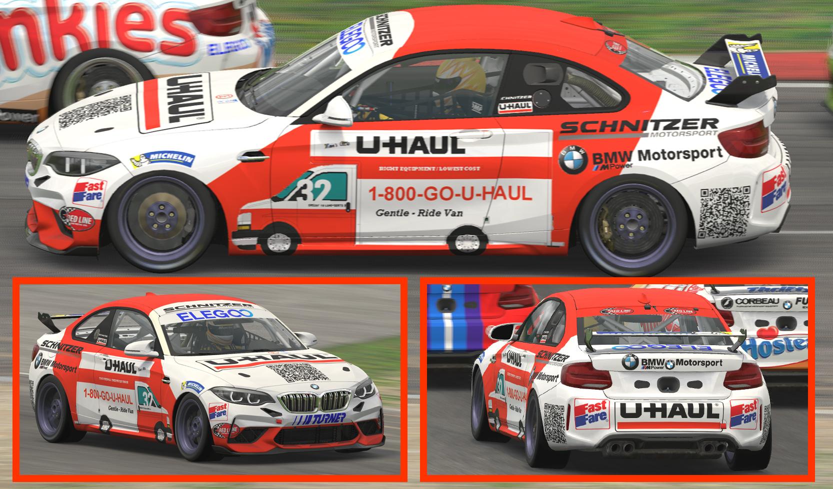 BMW M2 CSR U Haul by Clyde Coman - Trading Paints