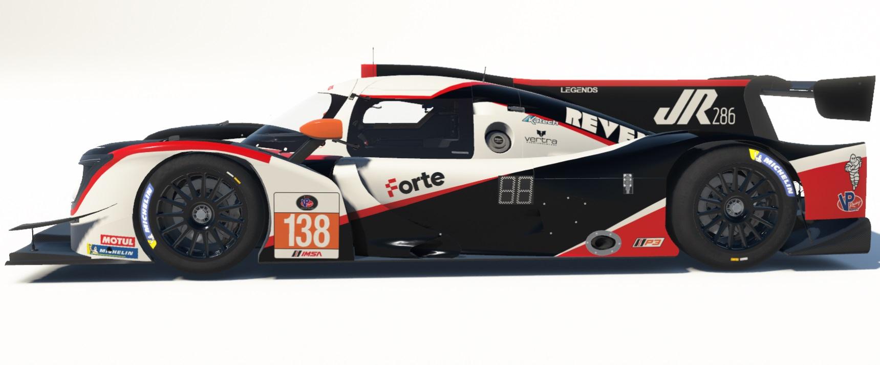 #86 Forte Racing Ligier JS P320 LMP3 2025 IMSA VP Racing SportsCar ...