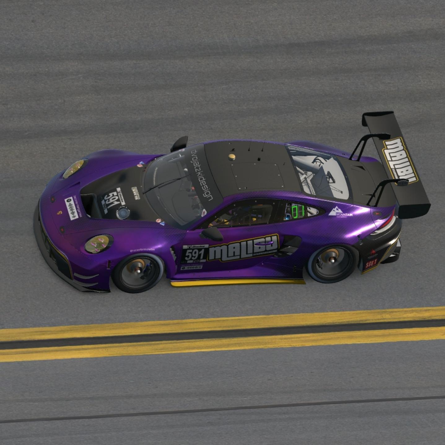 [Malibu International] Porsche 992 by Leonardo Dvojatzki - Trading Paints