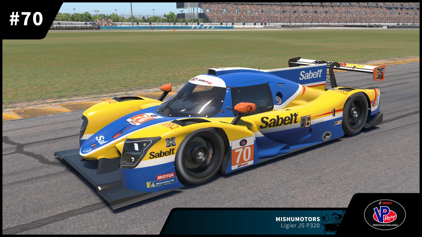 #70 Mishumotors Ligier JS P320 LMP3 2025 IMSA VP Racing SportsCar ...