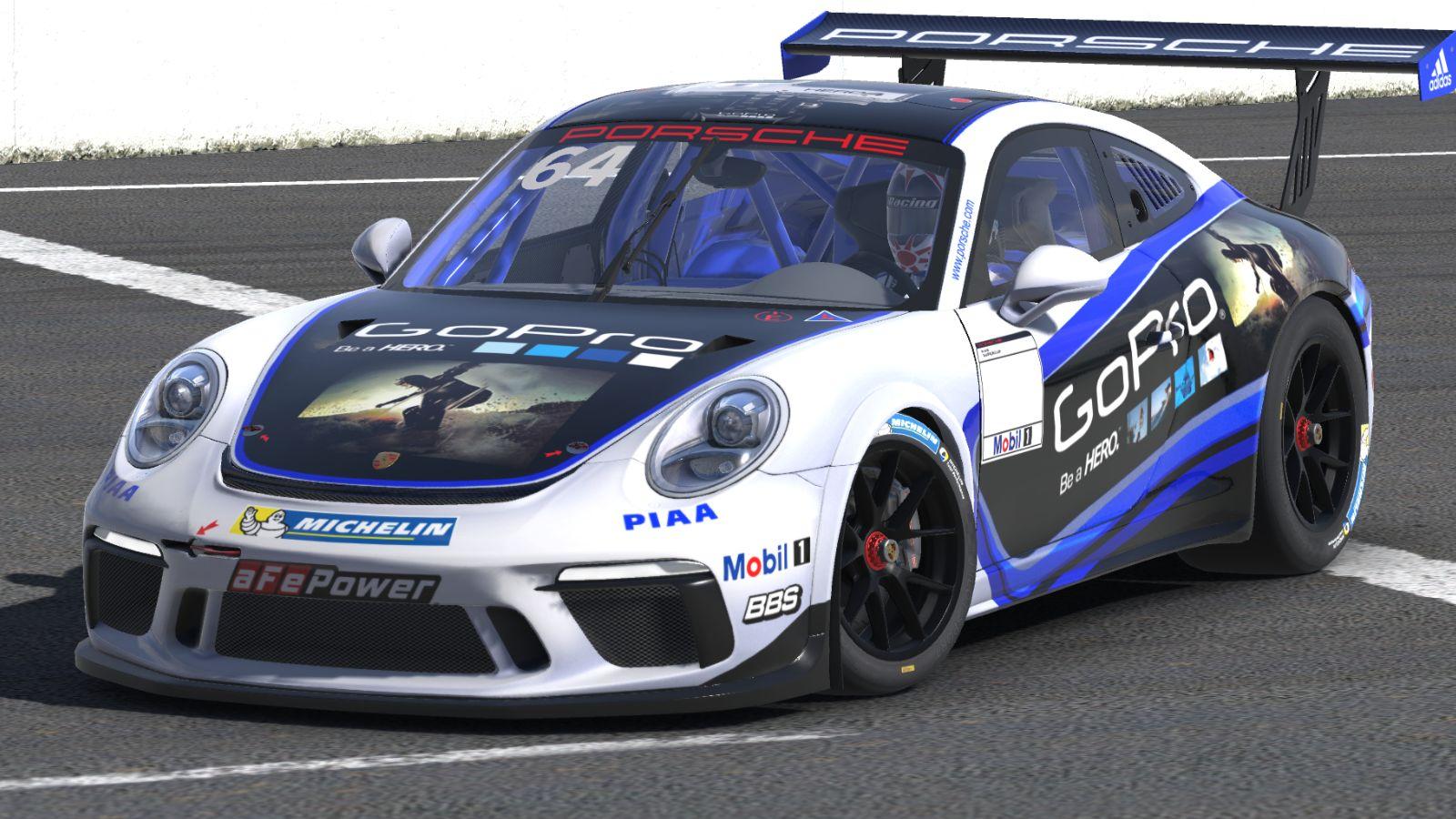 GoPro Porsche 911 GT3 Cup by Stephane Parent - Trading Paints