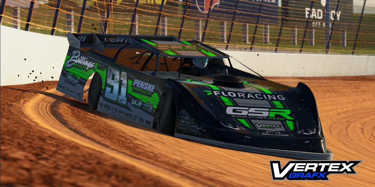Chad Lackie Dirt Late Model(Updated) by Tyler Bowman4 - Trading Paints