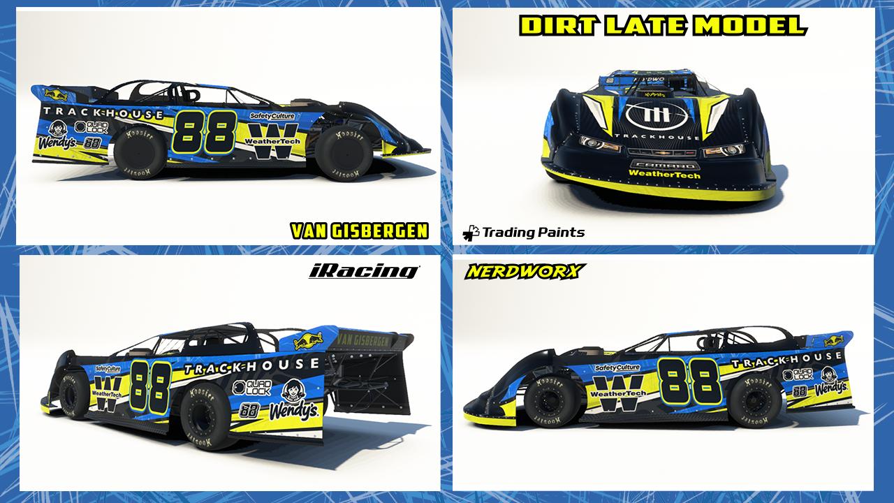 Dirt Late Model TrackHouse Concept Shane Van Gisbergen SVG by Terry M ...