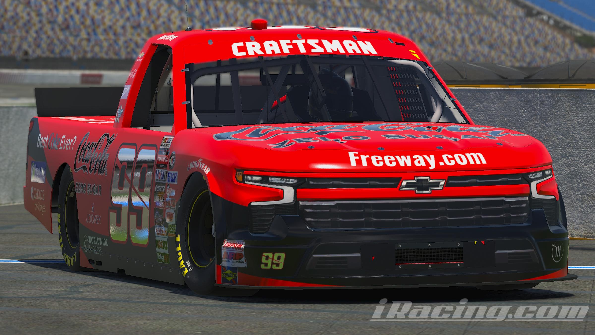 Kurt Bray 2025 Official Paint: Coke-Zero D. Suarez Throwback by Brandon ...