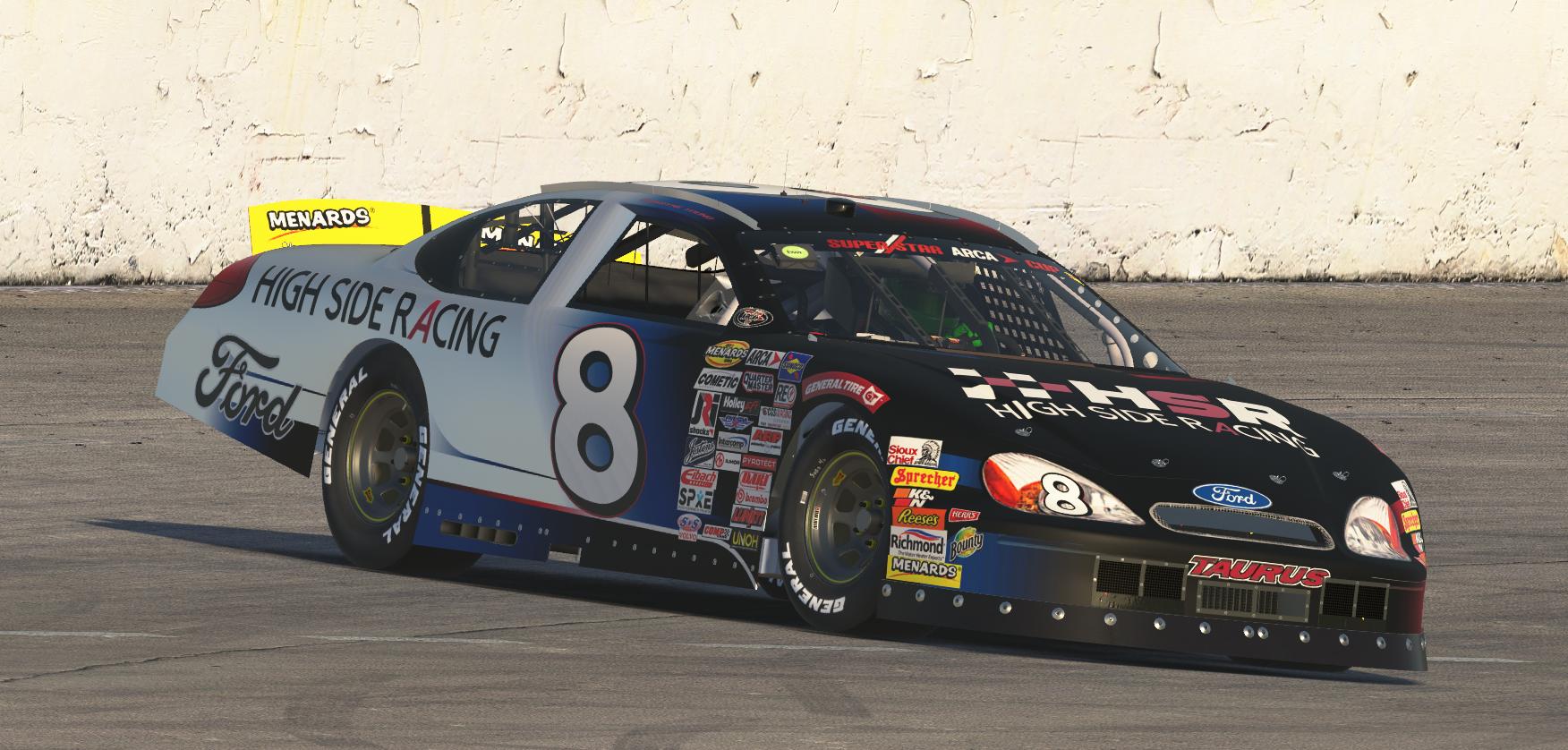 High Side Racing Ford Inverse by Samuel H. - Trading Paints