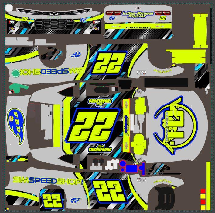 Blake Gen6 Camaro by Brant Mickel - Trading Paints