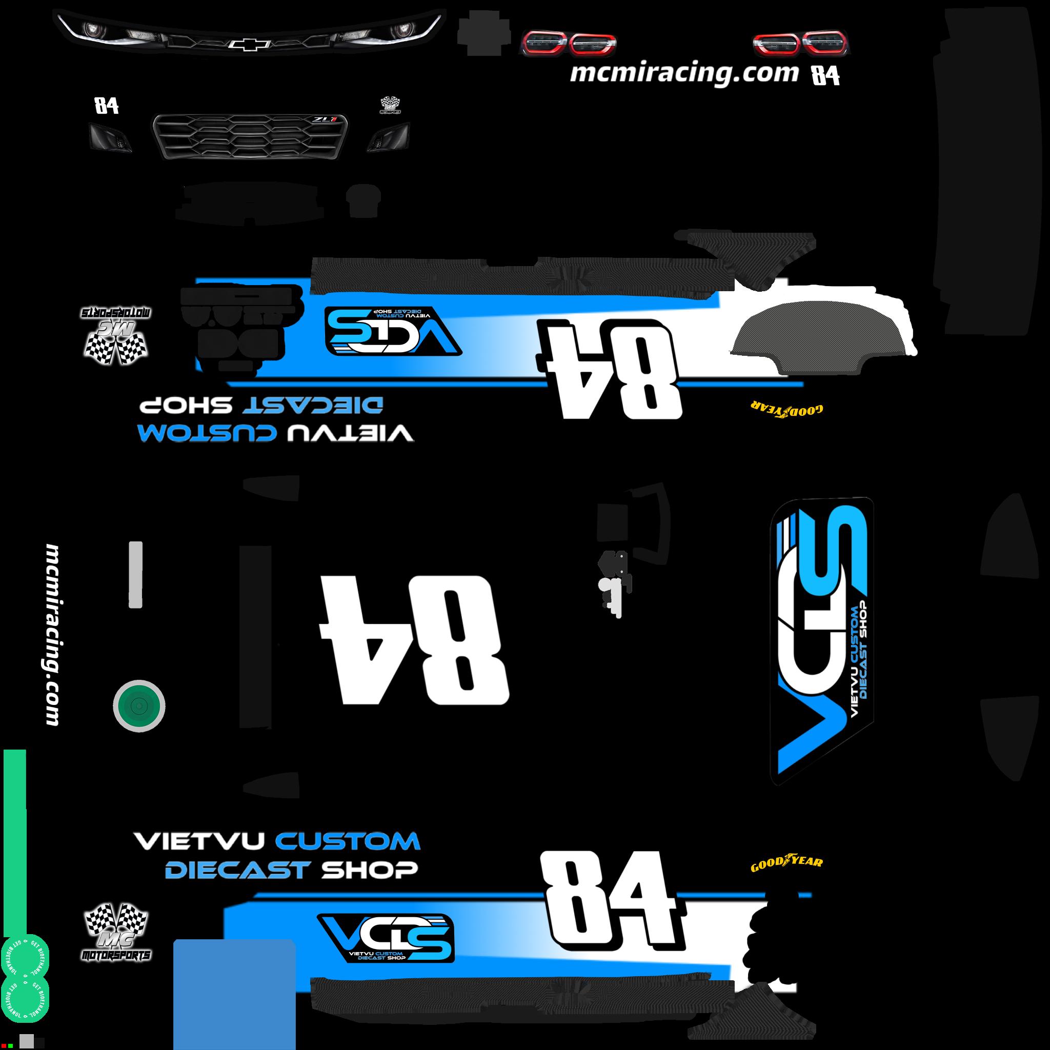 #84 Vietvu Customs Next Gen by Marty Cmejla - Trading Paints