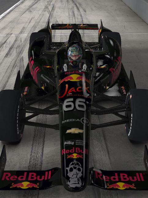 Personalised for racer- Indycar RedBull 2017 Black Camo- use non ...