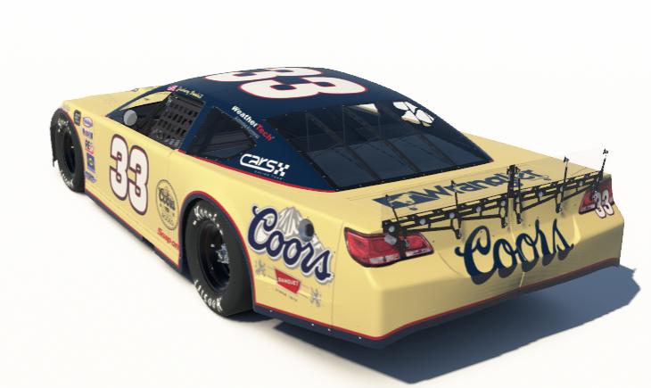 Coors Banquet Super Late Model 3 by Zachary Steele2 - Trading Paints