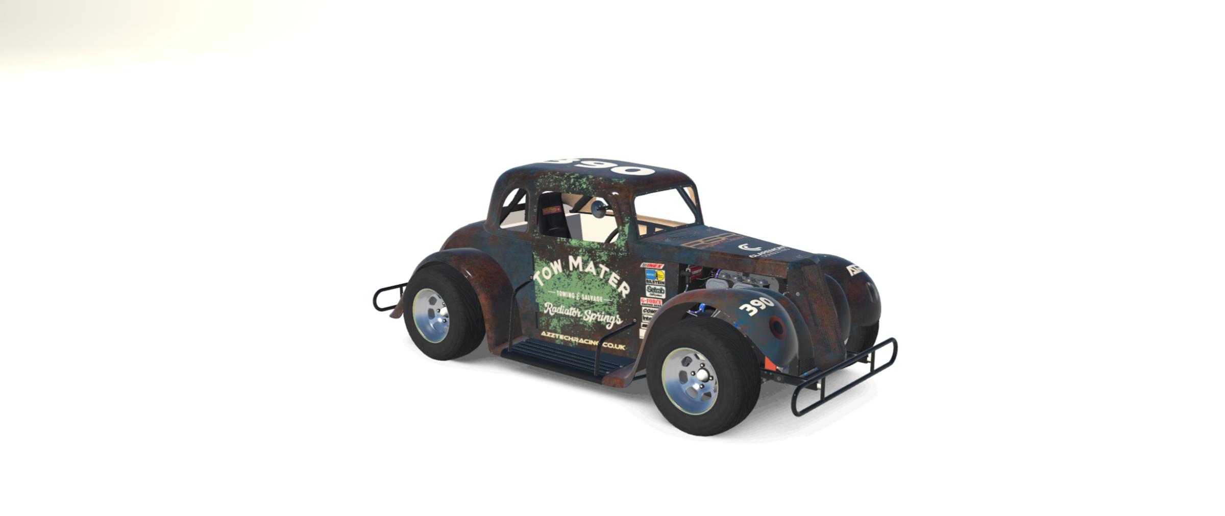 Azz Tech Racing Legends Tow Mater by Matthew Cheverton - Trading Paints