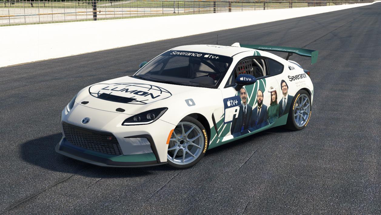 Severance Apple TV themed racing livery | Lumon Industries | Mark ...