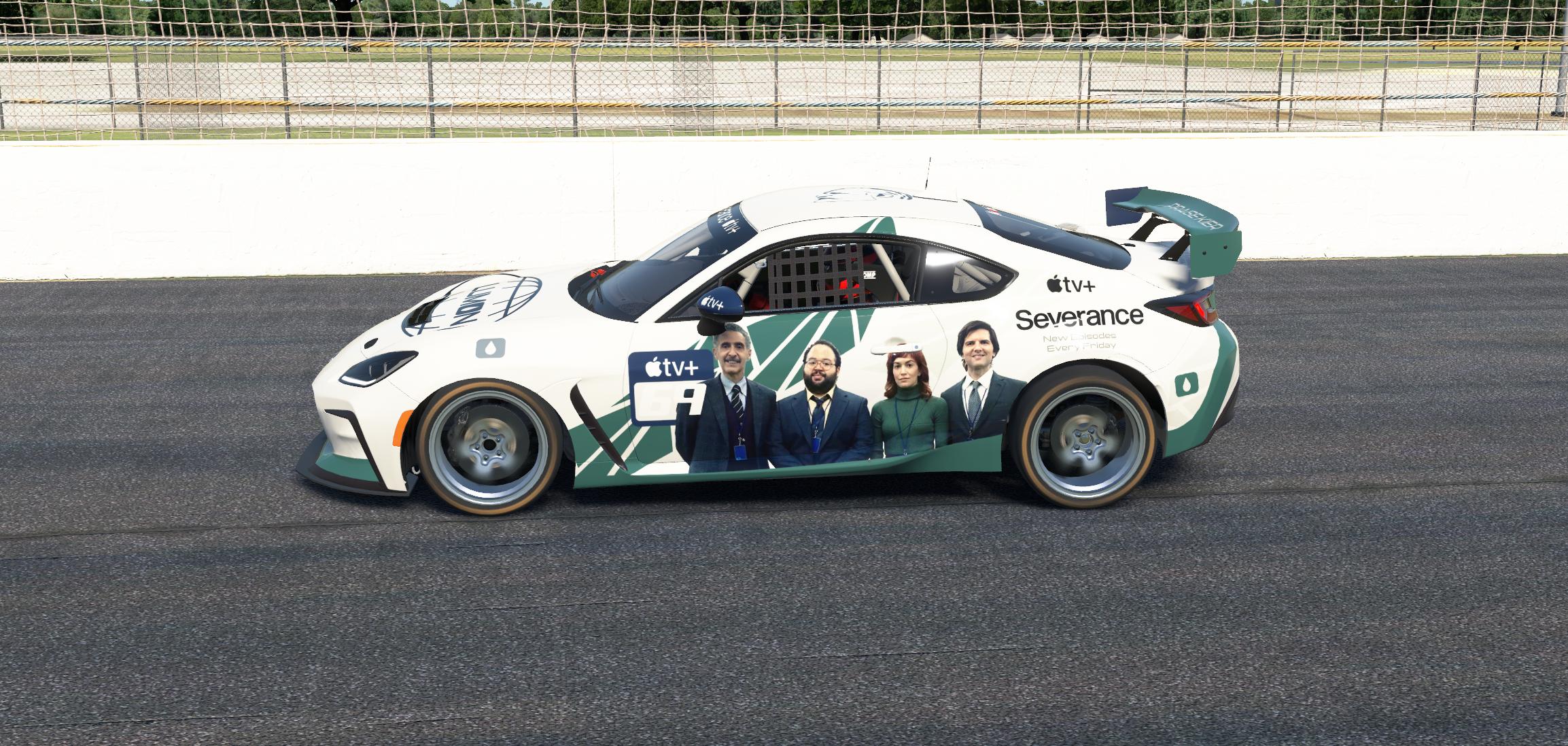 Severance Apple TV themed racing livery | Lumon Industries | Mark ...