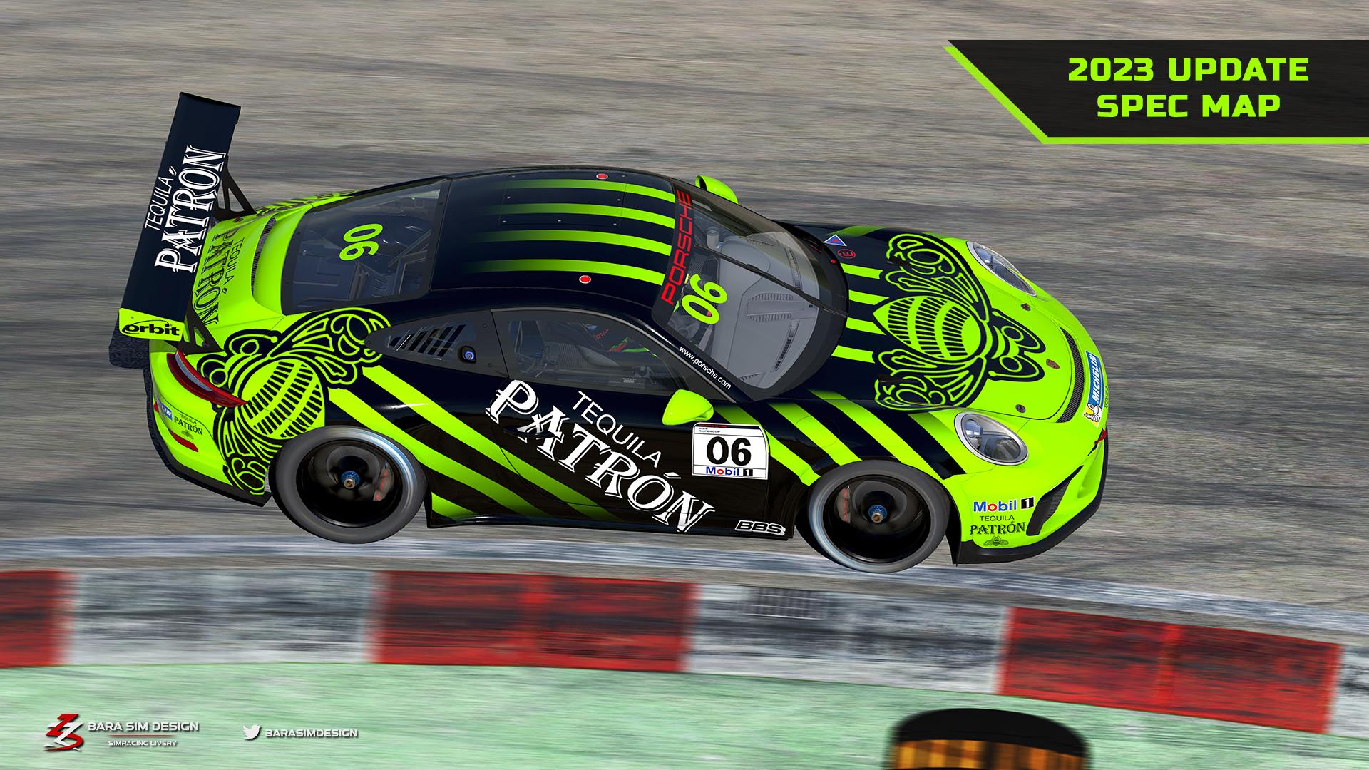 Porsche Tequila Patron 2009 ALMS by Julien Ribouleau - Trading Paints
