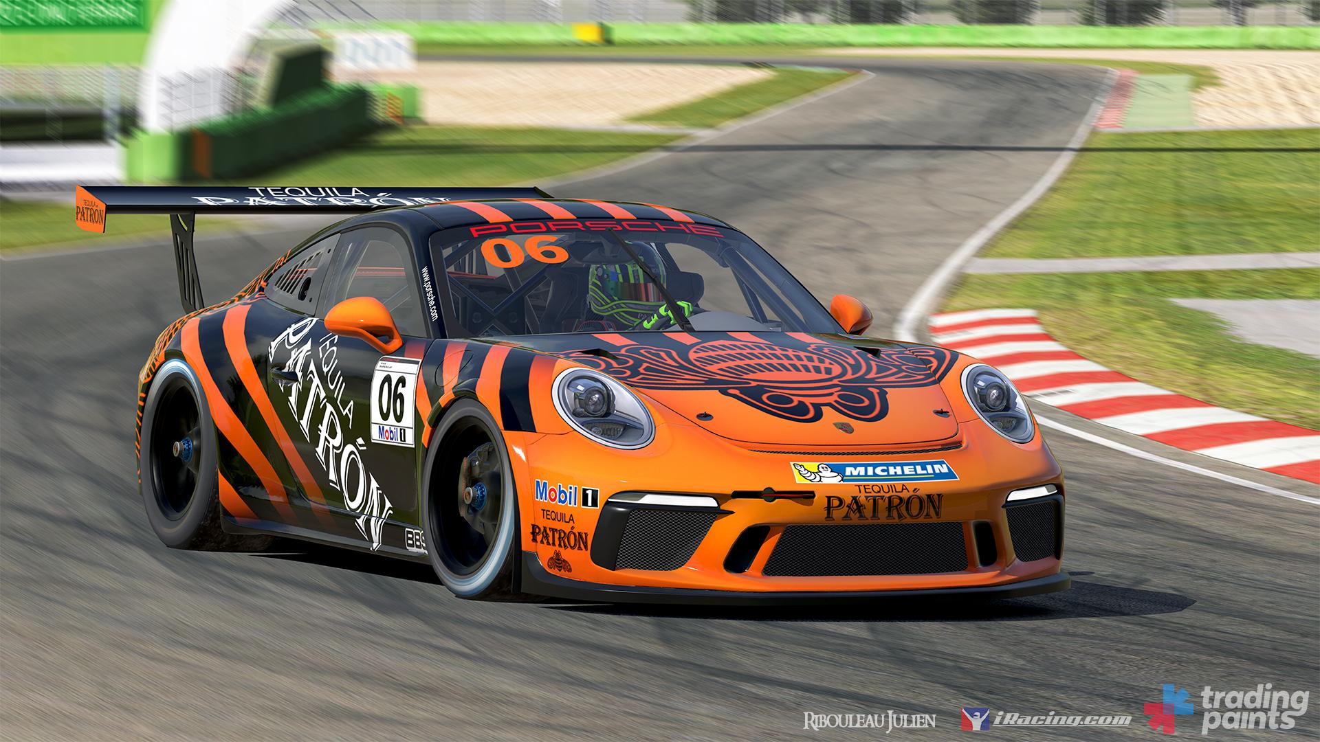 Porsche Tequila Patron Orange Alternate color by Julien Ribouleau ...