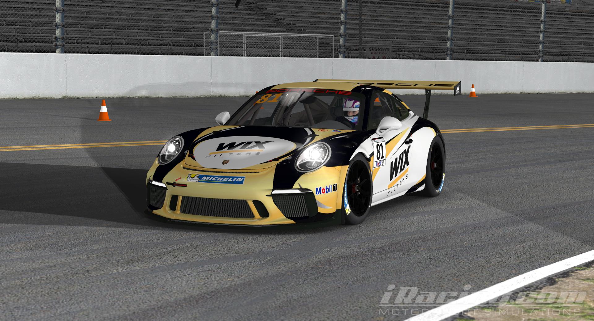 Porsche 911 GT3 Cup - Wix Filters Concept by Scott S. - Trading Paints