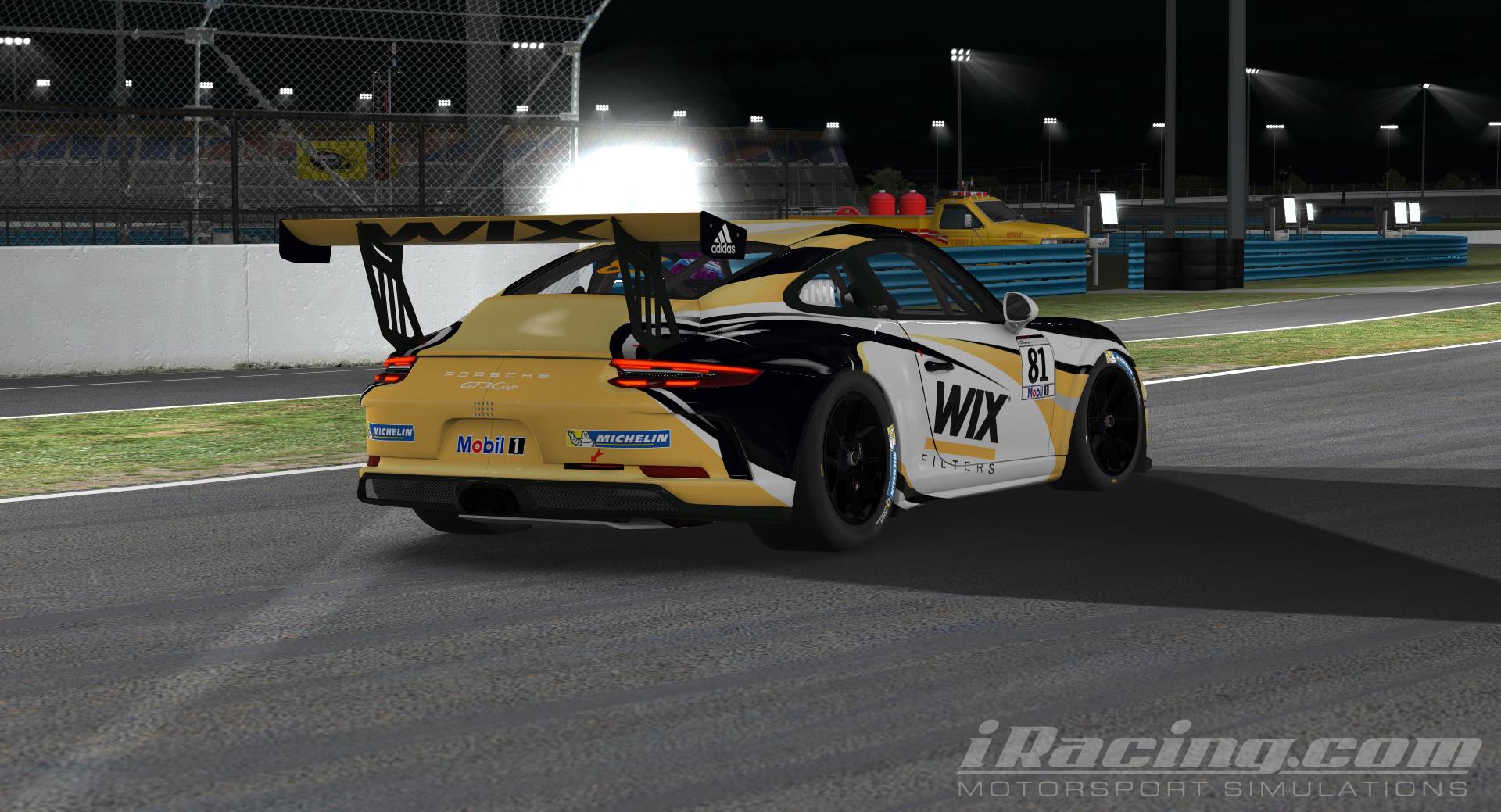 Porsche 911 GT3 Cup - Wix Filters Concept by Scott S. - Trading Paints