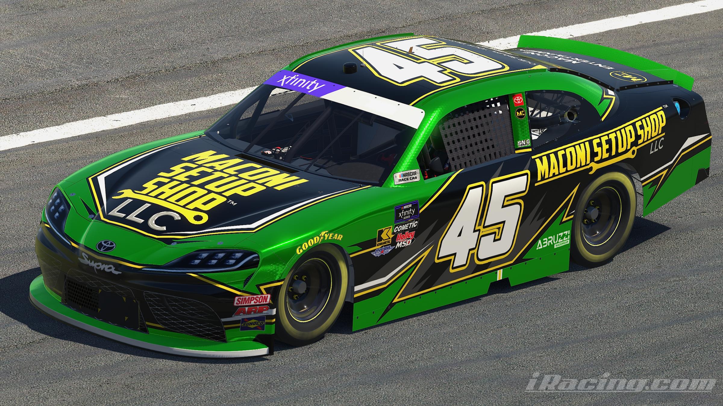 Maconi Setup Shop - B Class Supra Green by Robert W. Panko - Trading Paints
