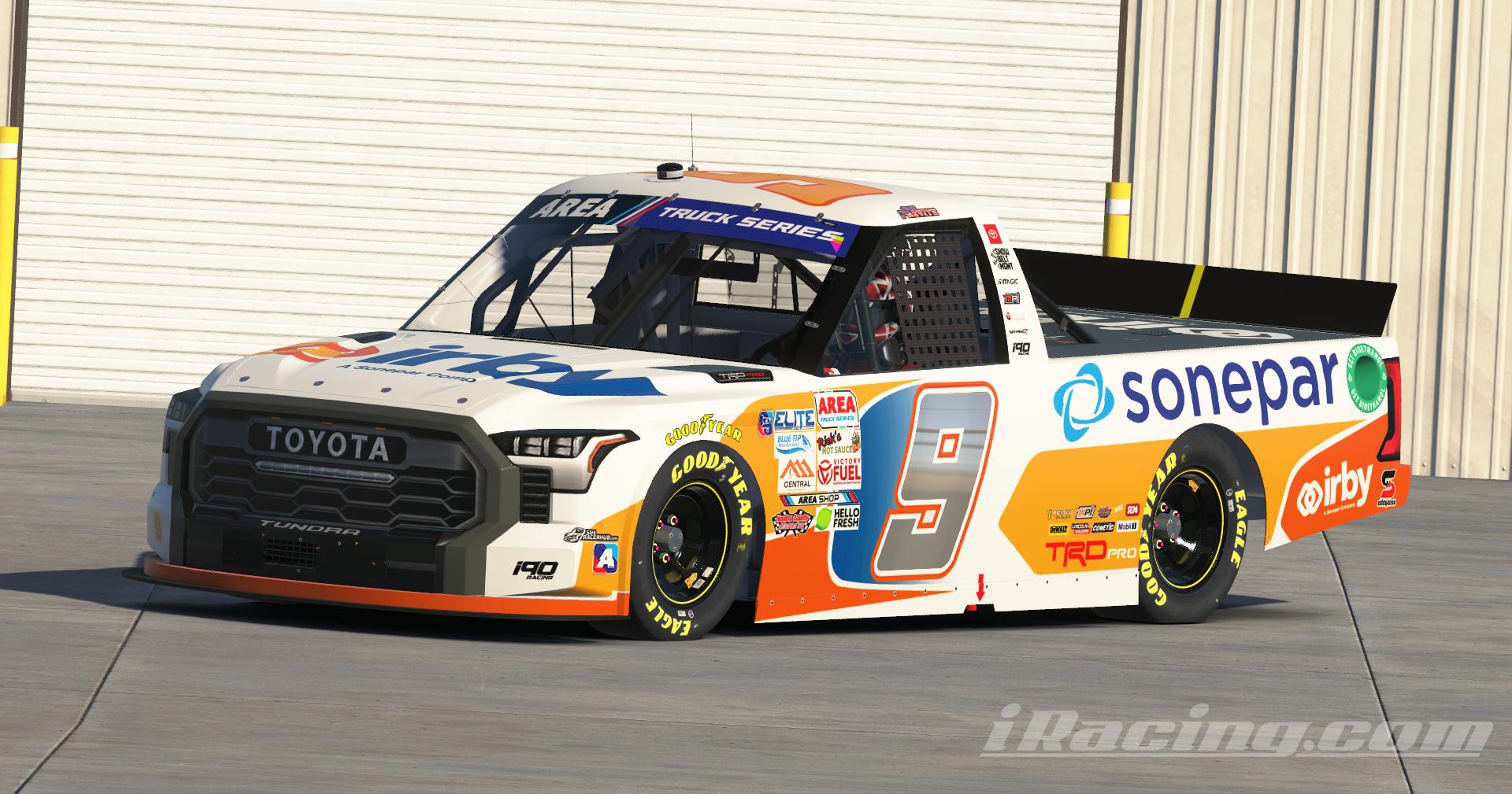Josh Previte - Irby - AREA iRacing - Race 1 by Eric Wolfe - Trading Paints
