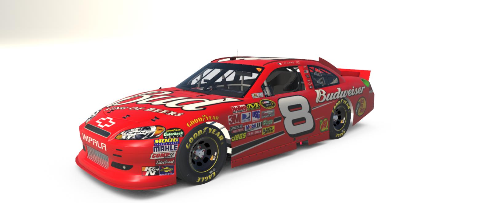 2025 Dale Earnhardt Jr Budweiser by Sean G. - Trading Paints