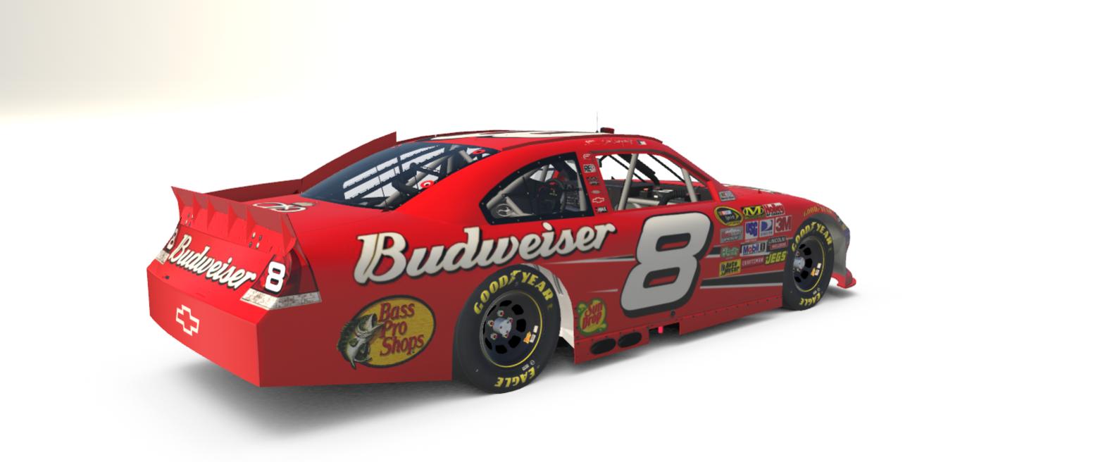 2025 Dale Earnhardt Jr Budweiser by Sean G. - Trading Paints