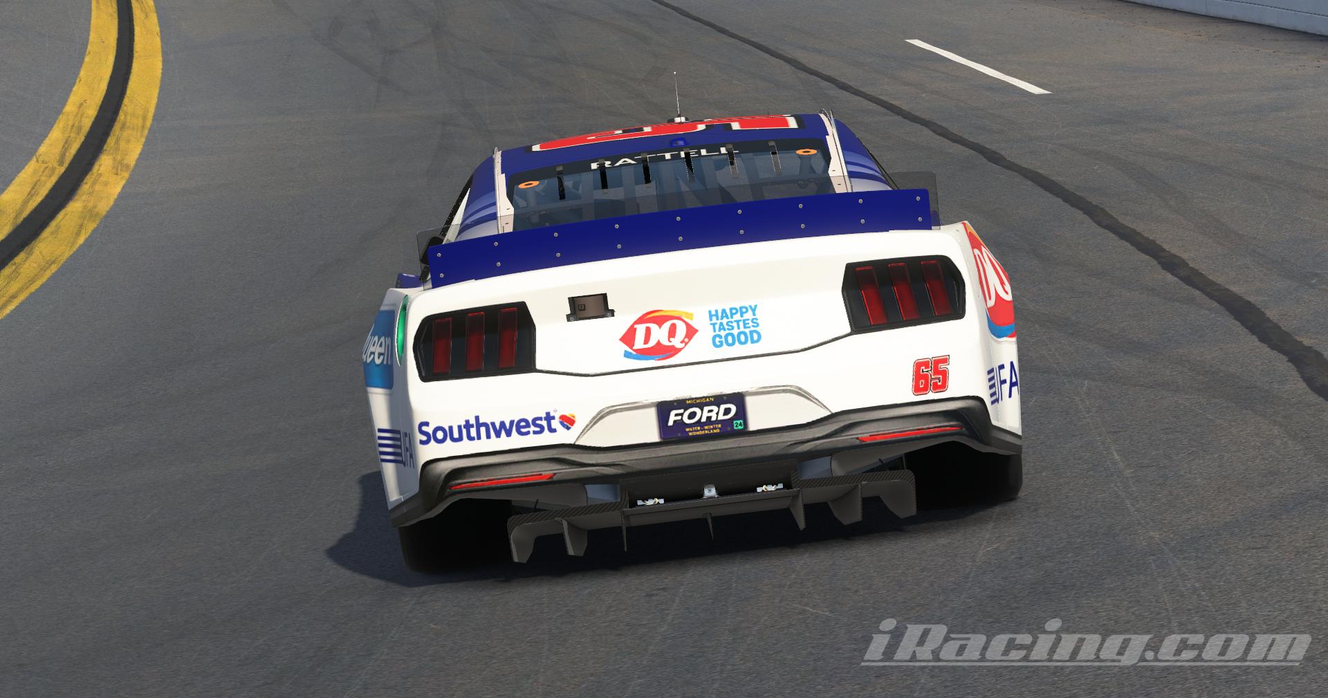 Dairy Queen NASCAR Next Gen Ford Mustang by Andrew Rattell - Trading Paints