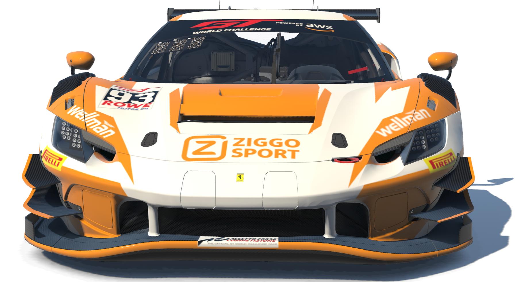 Ziggo Sport Tempesta Racing Ferrari 296 GT3 by Keith Archer - Trading ...