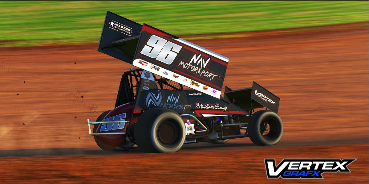 Jordan Navarro Winged Sprint Car by Tyler Bowman4 - Trading Paints
